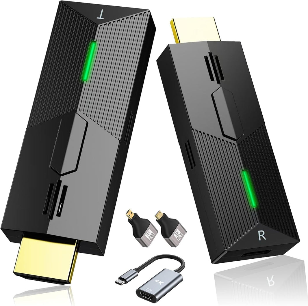 PWAY 400ft Wireless HDMI Extender – 1080P Zero Latency | One-to-Many ...